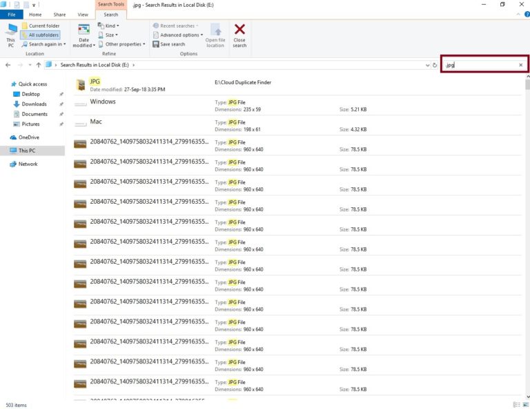 Deleting Duplicate .JPG, .JPEG, .PNG and .GIF Images from the Computer ...