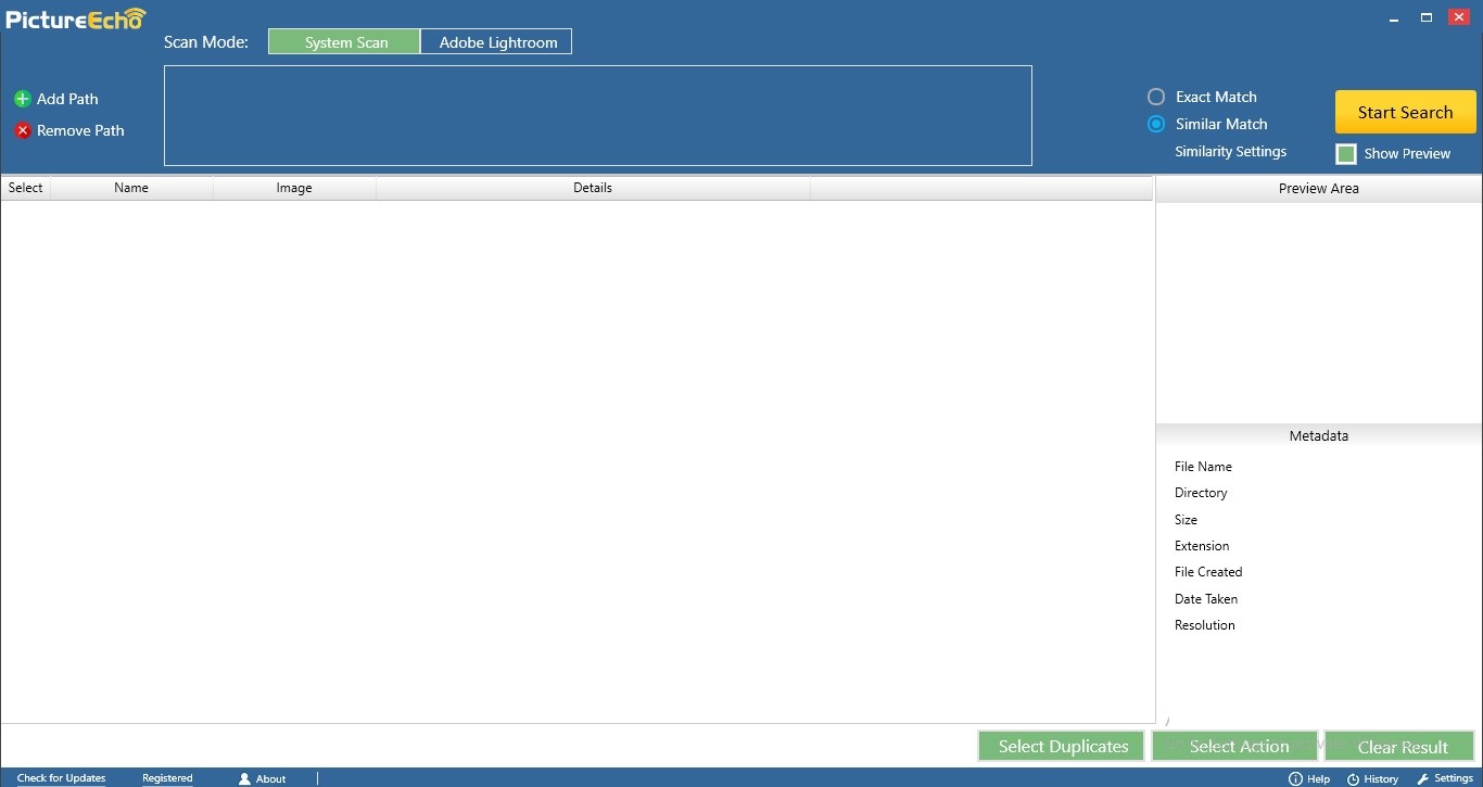Find Duplicate Vector Photo Files in My Computer - PictureEcho